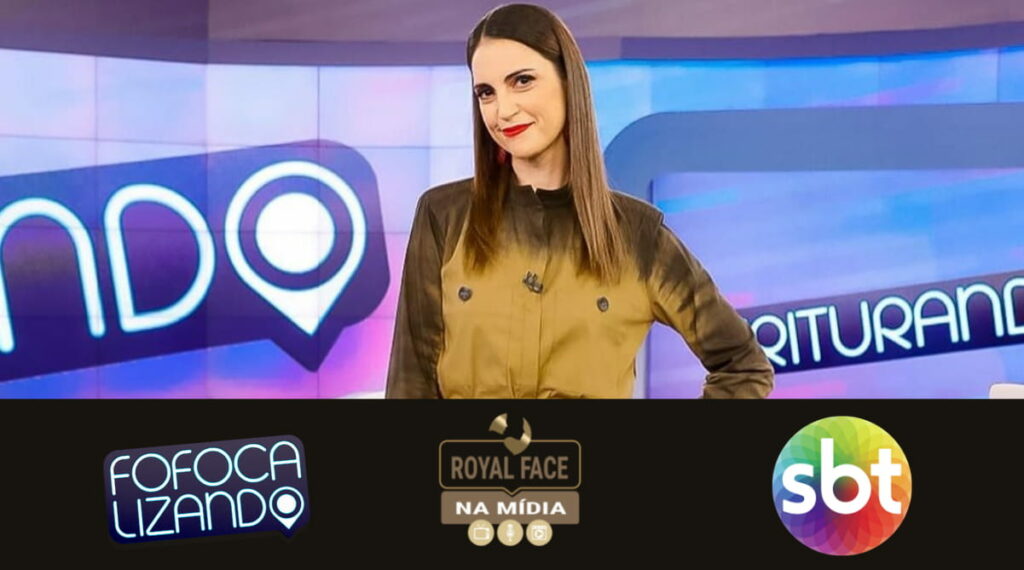Estamos no programa Fofocalizando do SBT - Royal Face