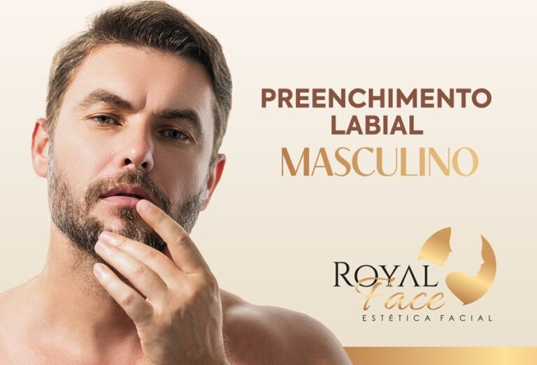 Preenchimento Labial Masculino